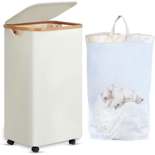 Laundry Hamper with Wheels, Rolling Laundry Hamper - Bed Bath & Beyond ...