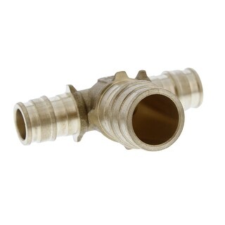 Jones Stephens F76905B LF 1/2X1/2X3/4 BRS PEX TEE F1960 - Brass - Bed ...