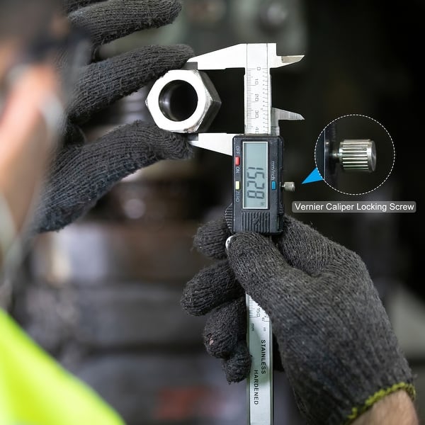 4pcs Flat Head Knurled Thumb Vernier Caliper Locking Screws Bolts - Bed ...