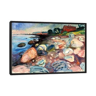 Large Wall Art, Framed Art, Coastal, by Edvard Munch - Bed Bath ...