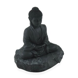 Shungite Buddha Meditation Figure Buddhism Table Top Decoration Home ...