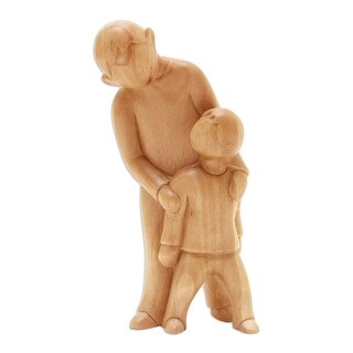 Novica Handmade Learning Lessons Wood Statuette - Bed Bath & Beyond ...