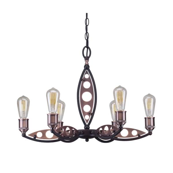 Forte Lighting 6 Light 24" Wide Chandelier - Bed Bath & Beyond - 17173414