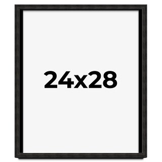 24x28 Shadow Box Black Rustic Barnwood Display Frame | 1.125 Inch - Bed ...