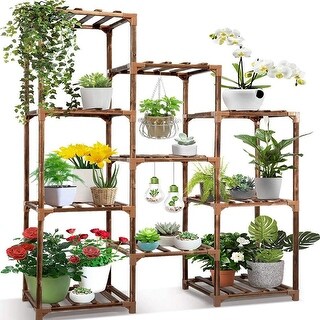 Wooden plant display rack - Bed Bath & Beyond - 39203030