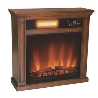 Comfort Glow EF5675R-3 Ainsley Remote Control Quartz Fireplace - Bed ...