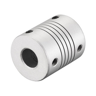 Aluminum Alloy Shaft Coupling Flexible Coupler L30xD25 Silver - 11mm to ...