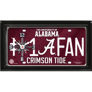 Alabama Crimson Tide Clock - Bed Bath & Beyond - 39686334