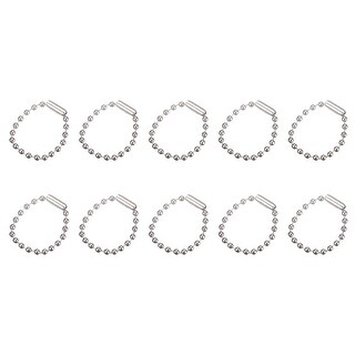 Ball Bead Chains with Connectors for Key Chains DIY Crafts 48Pcs ...