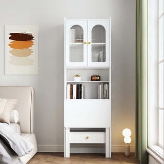 Fold-Out Writing Desk with Integrated Shelf and Drawer for Efficient ...