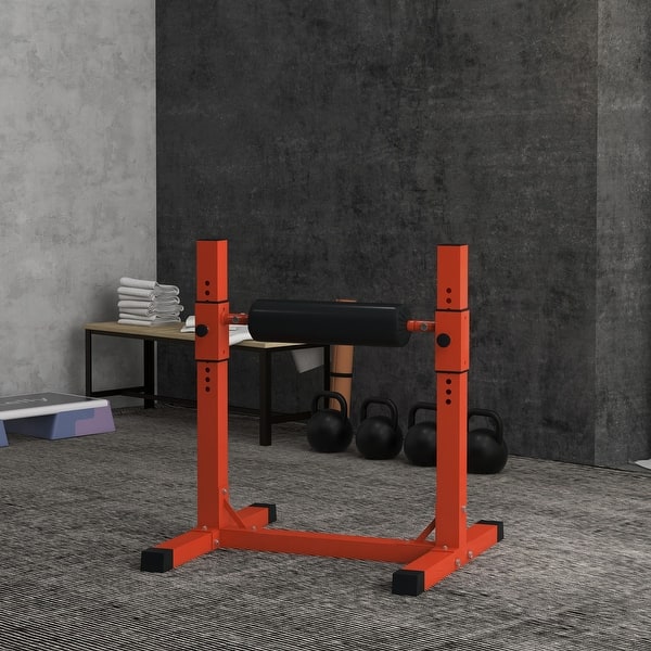 Soozier Bulgarian Split Squat Stand with 12-Level Single Leg Squat ...