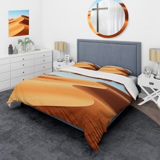 Designart "Desert dreams oasis II" Desert Bedding Cover Set ...