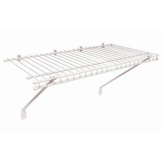 ClosetMaid White Wire Multi-purpose Storage Shelf - On Sale - Bed Bath ...