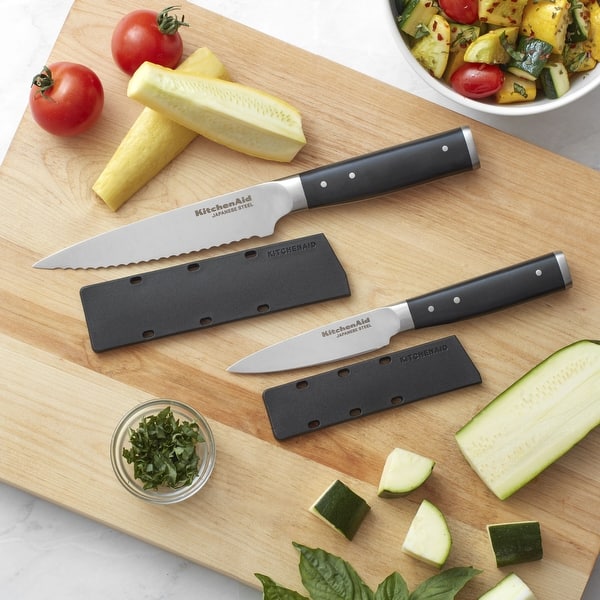 KitchenAid Gourmet Triple Rivet Utility and Paring Knife Set, 2-Piece ...