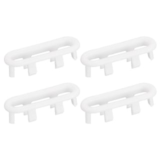 4Pcs 47.8x13.6mm Sink Trim Overflow Cover Rings Oval Hole Insert in ...