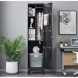 Garden metal Storage Cabinet Waterproof Blinds Lockers - Bed Bath ...