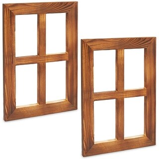 Juvale Decorative Window Frame Set for Home Decor (11 x 15.8 in, 2 Pack ...