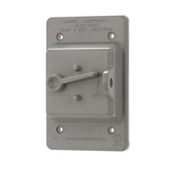 Taymac PTC100GY Weatherproof Plastic Toggle Cover - Bed Bath & Beyond ...