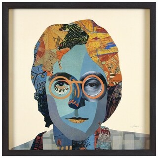 Empire Art "Homage to John" Alex Zeng's dimensional collage, under ...