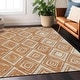 Machine Washable Indoor/ Outdoor Chantille Contemporary Diamonds Rug ...