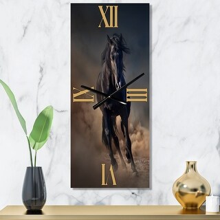 Designart 'Portrait Of Thoroughbred Nonius Stallion Horse I' Farmhouse ...