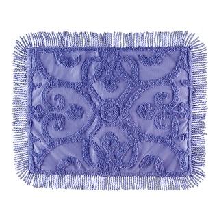 Chenille Scroll Sham Iris Standard Size Pillow Sham Cover - Bed Bath & Beyond - 36713000