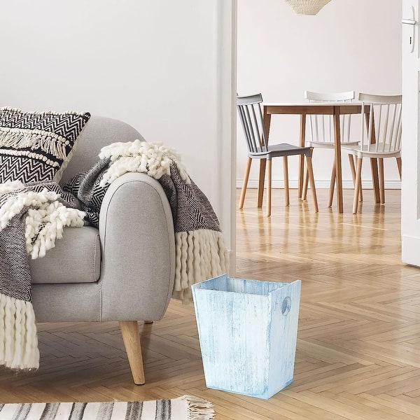 Wood Trash Can Wastebasket - On Sale - Bed Bath & Beyond - 37952430
