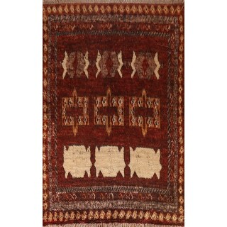 Geometric Tribal Moroccan Berber Area Rug Hand-knotted Wool Carpet - 6 ...
