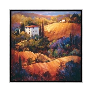 iCanvas "Evening Glow Tuscany" by Nancy O'Toole Framed - Bed Bath ...