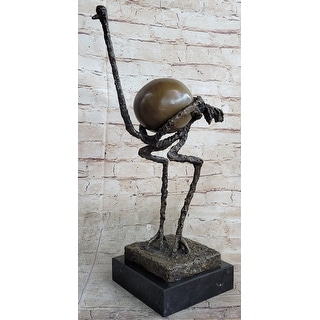 Pico Ostrich Large Bird Abstract Surreal Cubism Modern Art Statue ...