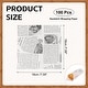 100Pcs Wax Paper Sheets, Sandwich Wrapping Paper Food Basket Liners for ...