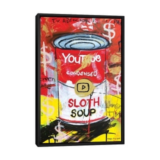 iCanvas "Sloth Soup Preserves" by Diego Tirigall Framed - Bed Bath ...