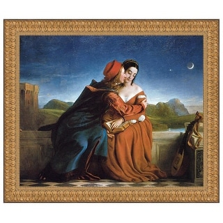 Design Toscano Francesca da Rimini, 1837: Canvas Replica Painting ...