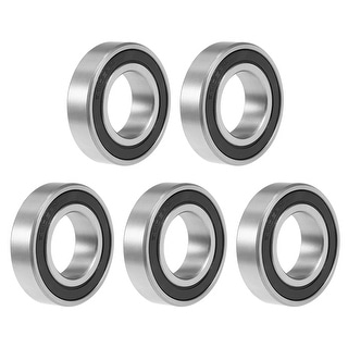 6005-2RS Deep Groove Ball Bearing 25x47x12mm Double Sealed Chrome ...
