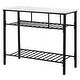 Stationary Counter Height Kitchen Island Prep Table Kitchen Storage ...