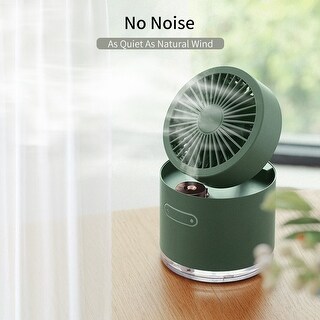 Mini Foldable Handheld USB Fans with Humidifier and 300 ml Water Tank,3 ...