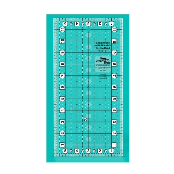 Creative Grids Basic Range 6in x 12in Rectangle Quilt Ruler - Bed Bath ...