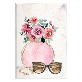 Stupell Pink Bouquet & Sunglasses Wall Plaque Art Kim Allen - Bed Bath ...