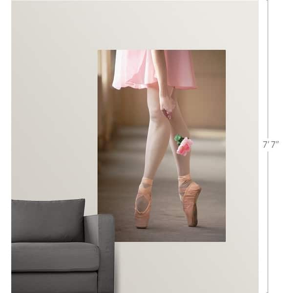 "Woman in En Pointe Ballet pose." Poster Print - Multi - Bed Bath ...