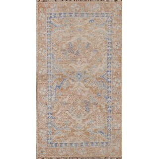 Muted Oushak Turkish Oriental Decorative Rug Hand-knotted Wool Carpet ...