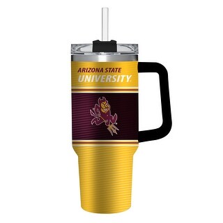 40 oz Stainless Steel Canyon Cup w/ Straw, Arizona State University ...