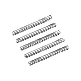 Fully Threaded Rod M6 x 55mm 1mm Pitch 304 Stainless Steel Right Hand ...