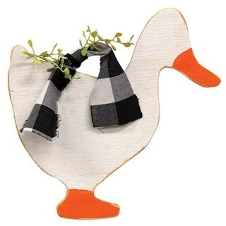 Wooden Country Duck Hanger - 9.25" high by 8.5" wide by .25" deep ...