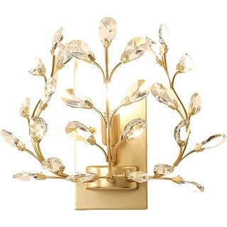 Modern Crystal LED Wall Sconce - Bed Bath & Beyond - 39969173