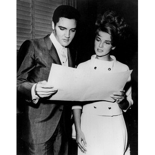 Elvis Presley and Ann-Margaret reading Photo Print - Bed Bath & Beyond ...