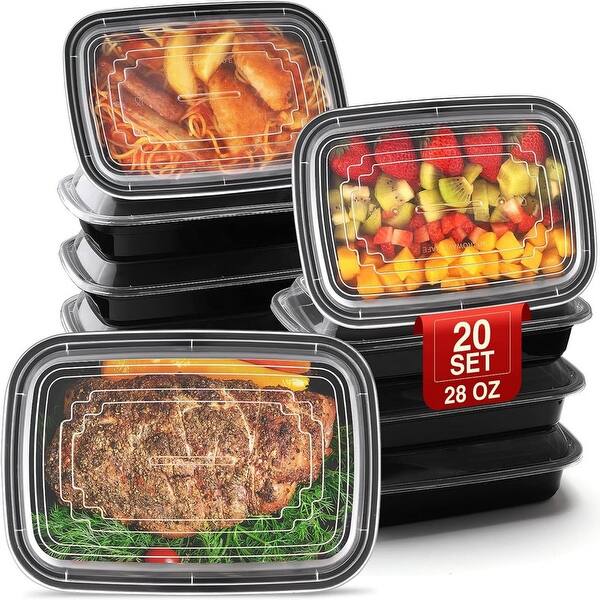 20 Sets 28 oz Food-Storage-Containers - Bed Bath & Beyond - 39099421