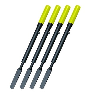 Timber Tuff Manual Slide Wedge Hammer Steel Wood Log Splitter, Green (4 ...