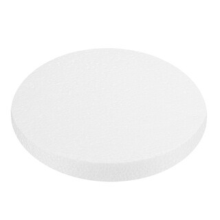 Foam Circles for Crafts Polystyrene Round Foam Disc, 1 Pack - White ...