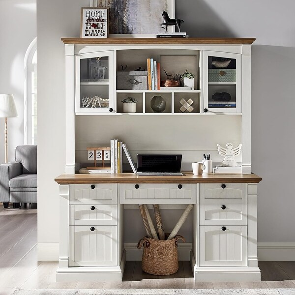 Farmhouse desk and bookshelf store