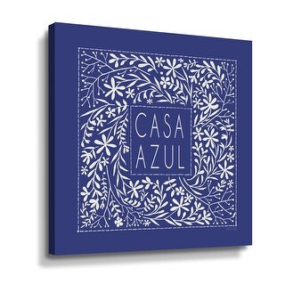 Casa Azul Gallery Wrapped Canvas - Bed Bath & Beyond - 35802440